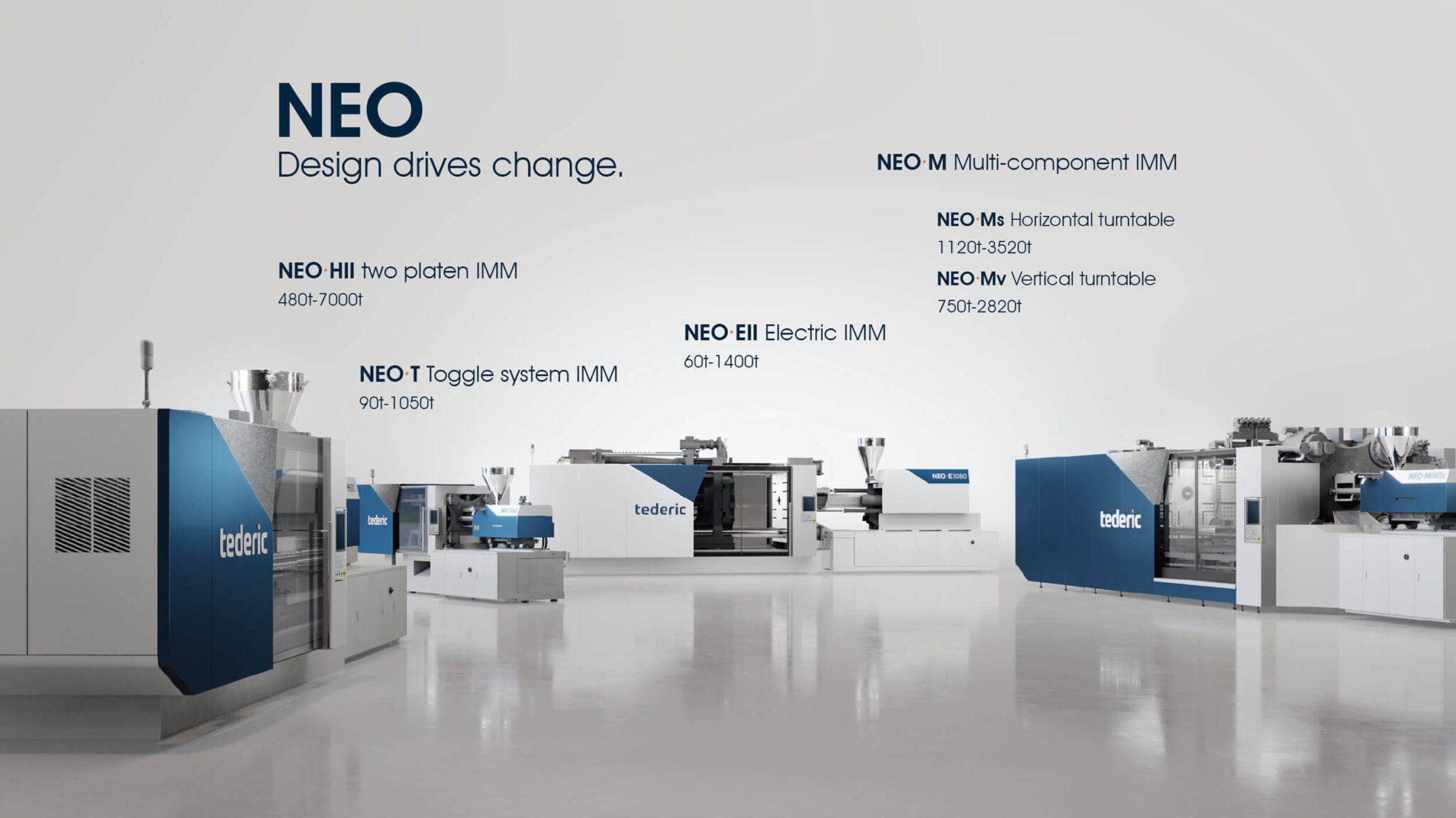 Tederic Injection Molding Machines - HiTech Machinery